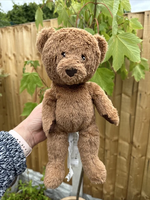 IKEA BRUNBJORN BROWN Teddy Bear Soft Plush Comforter Cuddly Toy 12 ...
