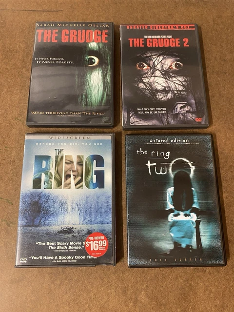THE GRUDGE 1,2 The Ring 1,2 DVD movie lot horror scary £14.27 - PicClick UK