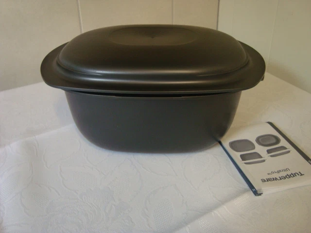 TUPPERWARE ULTRA PLUS, Auflaufform 3,5l inkl. Gardeckel anthrazit EUR ...