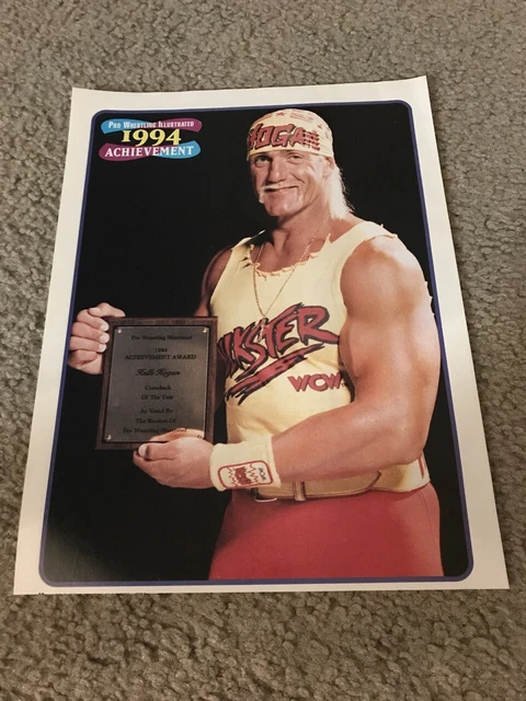 VINTAGE HULK HOGAN WCW Wrestling Pinup Photo 1990s WWF WWE NWO 1994 £5. ...