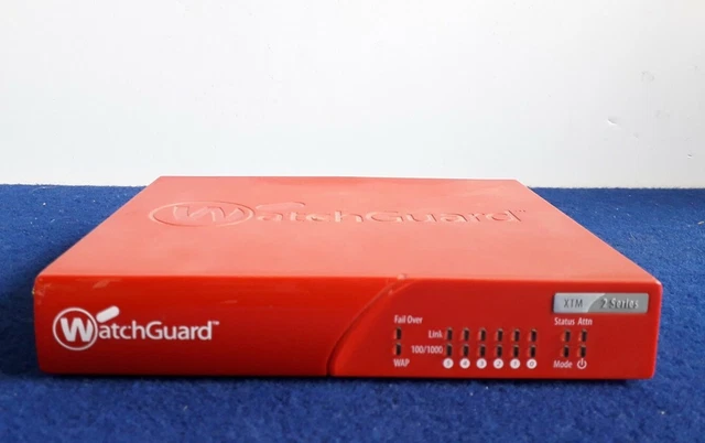 WATCHGUARD XTM 2 Series 10/100/1000 WAP XP3E6W Firewall No Antennas £19 ...