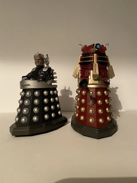 DOCTOR WHO DAVROS And RC Supreme Dalek (no Remote) Action Figures £15. ...