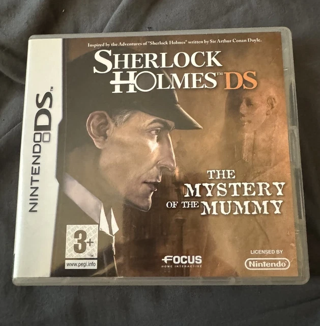 SHERLOCK HOLMES: THE Mystery Of The Mummy (Nintendo DS 2009) £0.99 ...