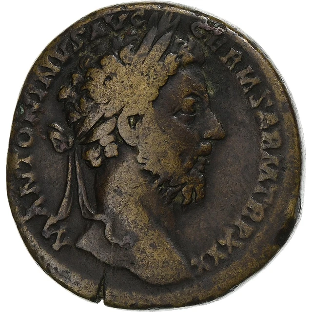MARC AURÈLE, SESTERCE, 175-176, Rome, Bronze, TB+, RIC:1161 EUR 130,90 ...