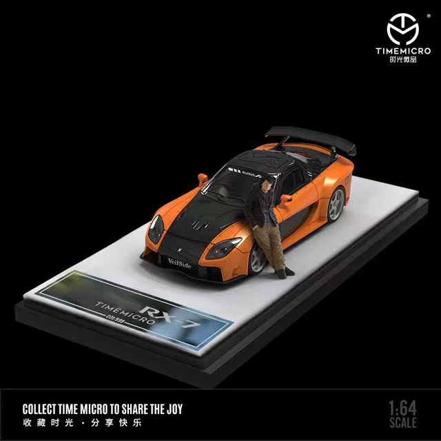 TIME MICRO 1:64 RX-7 Veilside Fast & Furious Diecast Model Car $22.29 ...
