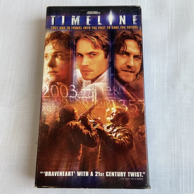 2004 TIMELINE VHS Video Tape Paul Walker EUR 5,04 - PicClick DE