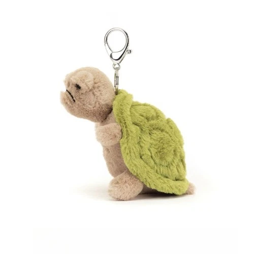 JELLYCAT TIMMY TURTLE Bag Charm - Cute Accessory Christmas Gift New w ...