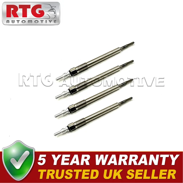 RTG 4X GLOW Plugs Fits Range Rover Evoque Discovery Sport XE XF F-Pace ...