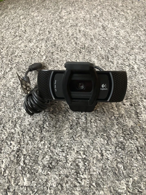 LOGITECH B910 CARL ZEISS TESSAR LENS V-U0021 720P HD USB WEBCAM 860 ...