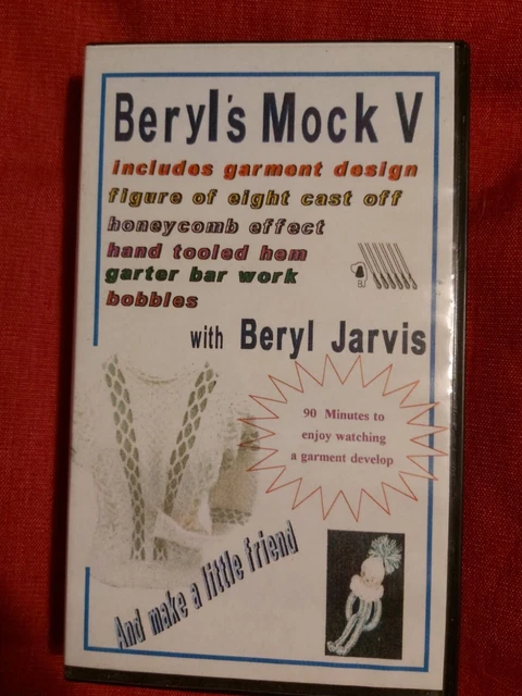 KNITTING MACHINE VIDEO Vhs Beryl's Mock V £20.00 - PicClick UK
