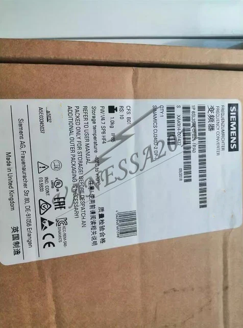 1PC NEW SIEMENS control unit 6SL3544-0FB21-1PA0 6SL3 544-0FB21-1PA0 ...