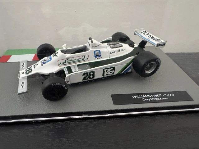 PANINI F1 CAR Collection - 1/43 - #79 - Clay Regazzoni Williams FW07 ...