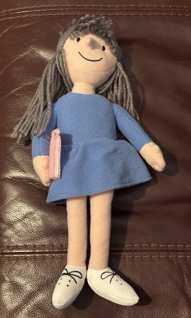 ROALD DAHL 10” Matilda Soft Plush Doll Rare £12.00 - PicClick UK