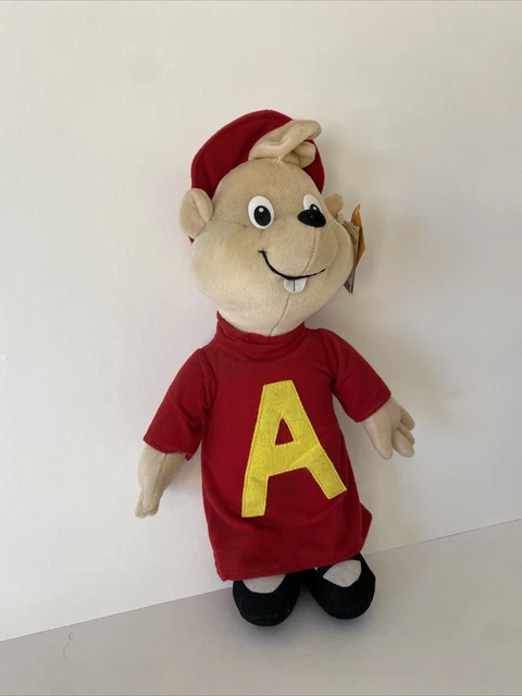 NEW WITH TAGS Vintage Toy Network Alvin And The Chipmunks 16" Plush £12 ...