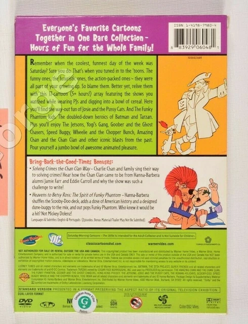 REGION 1 - 1970s - SATURDAY MORNING CARTOONS - Vol. 1 & 2 - DVD $19.99 ...