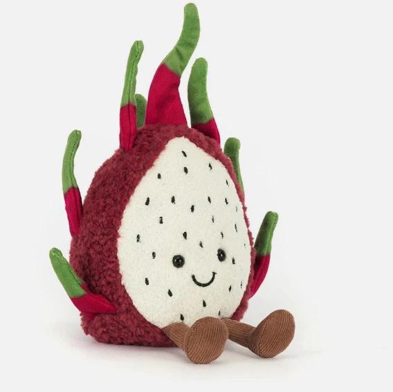 NWT JELLYCAT DRAGON Fruit Plush Doll ,RARE Limited Collection /w Tags ...