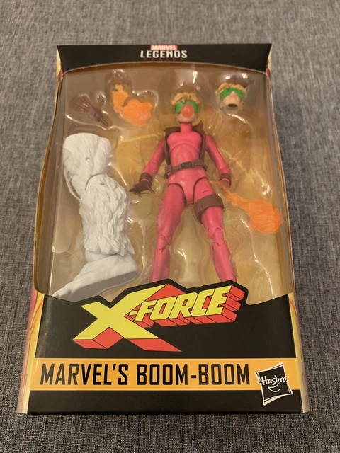 HASBRO MARVEL LEGENDS X-Men Wendigo BAF #3 X-Force Boom-Boom NEUF COMME ...