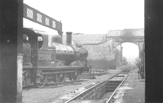 RAILWAY PHOTO LMS 2F 23000 Toton Shed 1948 Midland Johnson 0-6-0 Loco £ ...