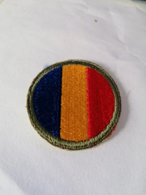 PATCH ARMEE US REPLACEMENT ET SCHOOL COMMAND WW2 original EUR 6,00 ...