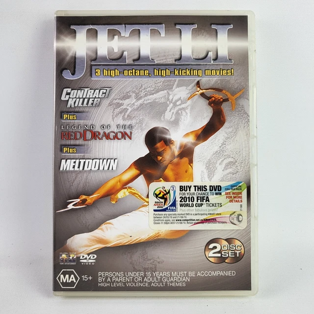 JET LI TRIPLE - Contract Killer / Legend of The Red Dragon / Meltdown ...