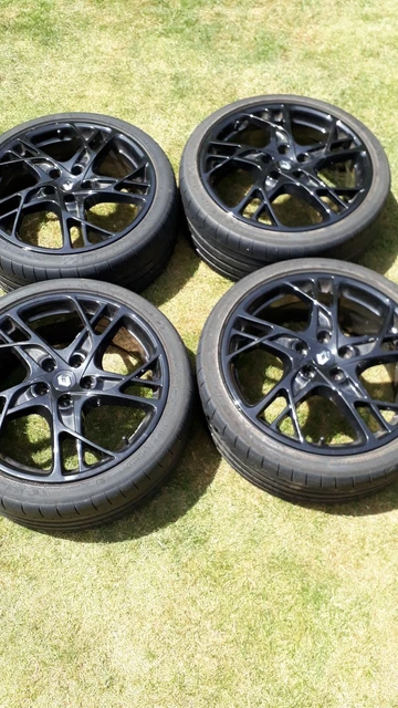 GENUINE RENAULT MEGANE RS250 265 275 19" Inch Steev Alloy Wheels Black ...