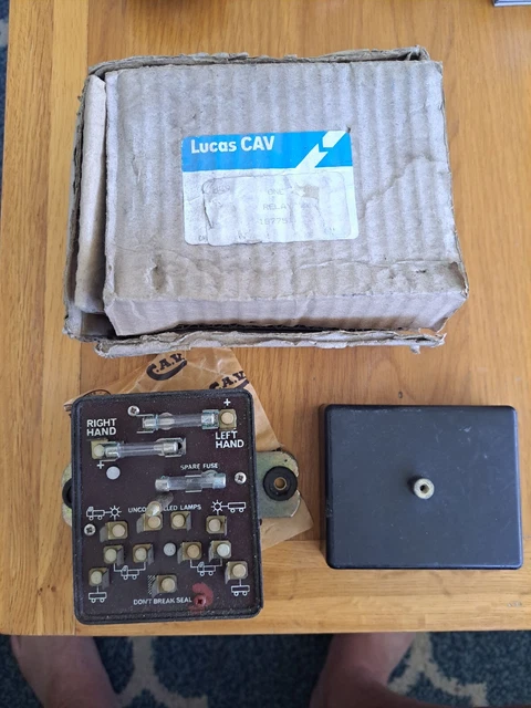 LUCAS CAV KLAXON 24v Relay Nos New £25.00 - PicClick UK