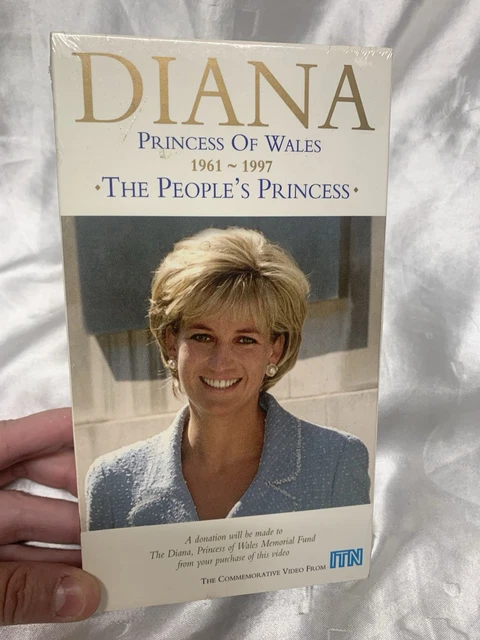 DIANA, PRINCESS OF Wales - 1961-1997 - The People's Princess (VHS, 1997 ...