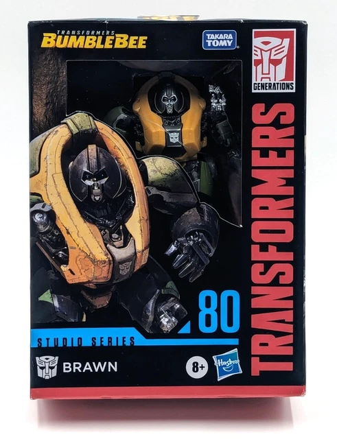 HASBRO TRANSFORMERS STUDIO Series Deluxe #80 BRAWN ~ Film Bumblebee ...