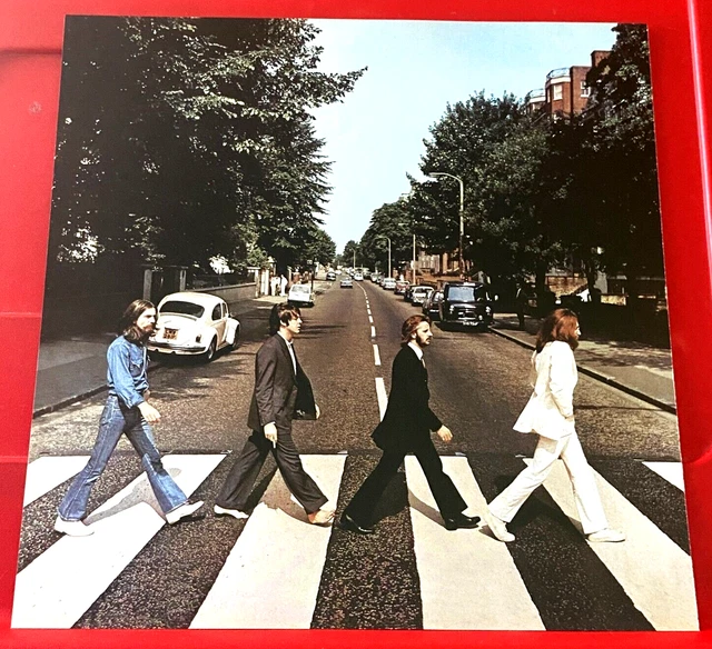 THE BEATLES ABBEY Road Album Cover Art PICTURE / PRINT 9.5" x 9.5" £2. ...