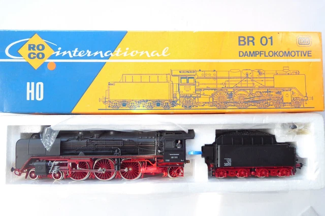 BR 01 111 Dampflok DB H0 - ROCO 04119 A OVP ohne DSS #1166 EUR 89,90 - PicClick DE