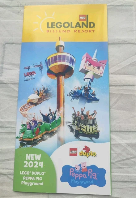 2024 LEGOLAND BILLUND Resort Map Guide Leaflet £3.99 - PicClick UK