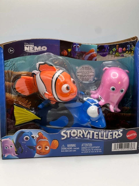 DISNEY PIXAR STORYTELLERS - Finding Nemo - 4-In Scale Action Figure 3 ...