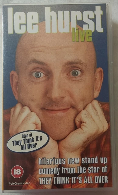 LEE HURST LIVE - Stand up comedy VHS - Her Majesty's Theatre - 1997 £5. ...