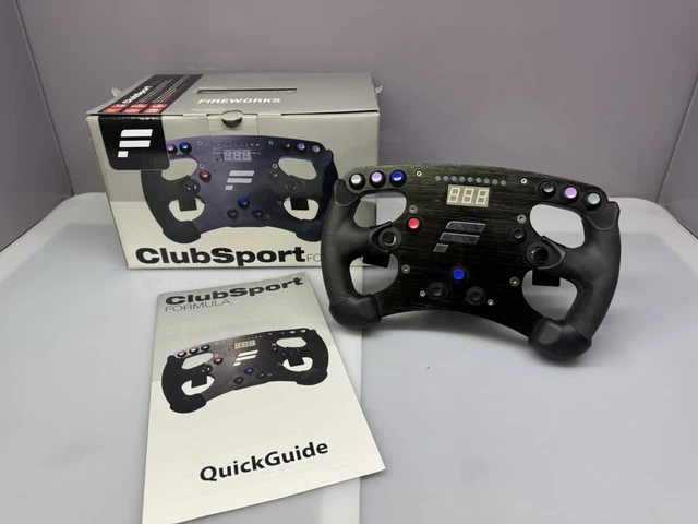 FANATEC CLUBSPORT FORMULA V1 Wheel Rim with QR1 Hub £141.08 - PicClick UK