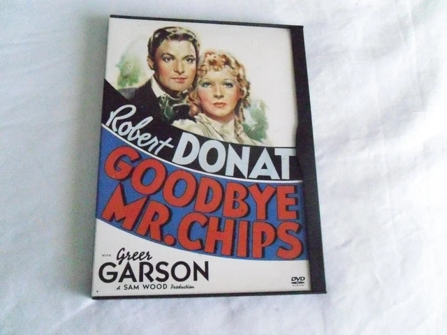 GOODBYE MR. CHIPS: Robert Donat & Greer Garspon (Dvd, 1939) No Marks On ...