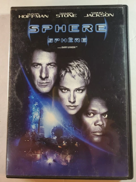 SPHERE DVD 2009 Dustin Hoffman/Sharon Stone/Samuel L. Jackson Warner ...