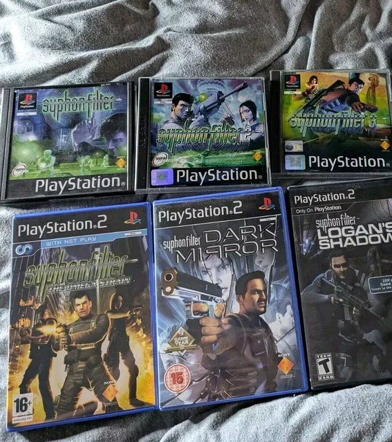 SYPHON FILTER ULTIMATE Collection Ps1 Psx Ps2 Rare Immaculate Condition ...