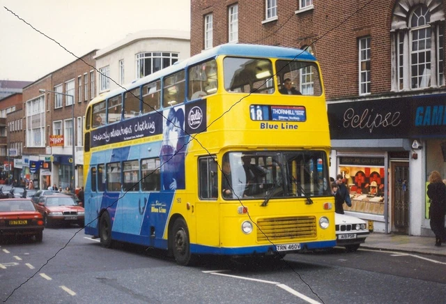 BUS PHOTO SOLENT Blue Line Photograph 160 Picture Bristol Vr Ex Ribble ...