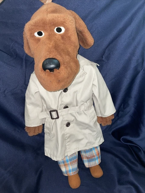 VINTAGE MCGRUFF THE Crime Dog 26 inch tall Puppet 80s With Coat No ...