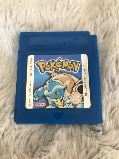 POKEMON VERSION BLEU Bleue Game Boy Color Gameboy Advance GBA EUR 17,99 ...