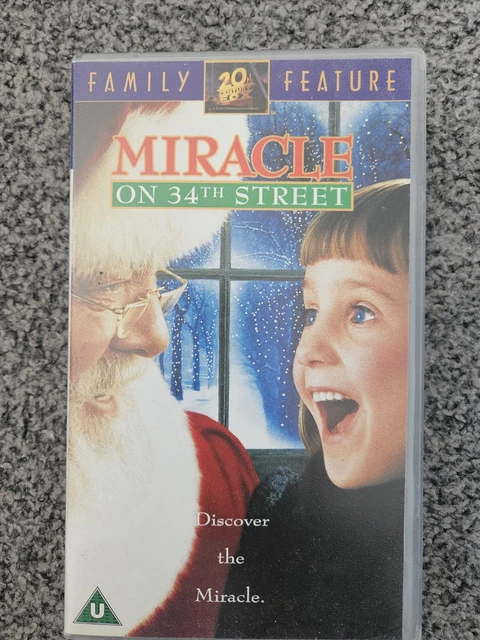 MIRACLE ON 34TH Street VHS Video 1994 £2.22 - PicClick UK