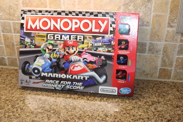 NINTENDO MARIO KART Monopoly Gamer Version - Hasbro Board Game ...