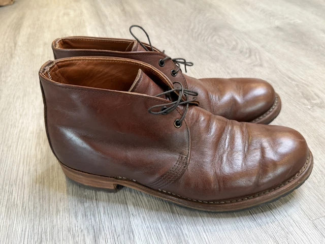 RED WING 9017 MENS BECKMAN CHUKKA HERITAGE CIGAR BOOTS Size US 9.5 D £ ...