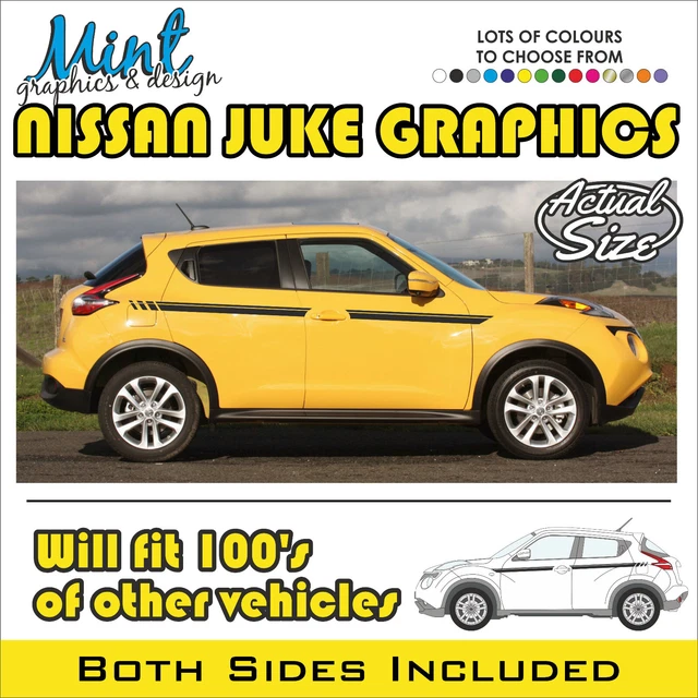 NISSAN JUKE SIDE Stripes JDM Nismo Decals Stickers Graphics TEKNA FREE ...