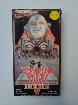 *READ**MOLD* FRIGHT HOUSE VHS Horror Al Lewis Duane Jones Shooting Star ...