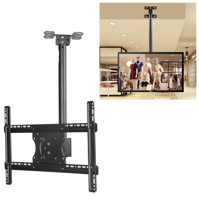 ADJUSTABLE SINGLE SCREEN Tv Wall / Ceiling Mount - 32-65 Inch 0.5-2m ...