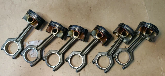 BMW S55 F8X M3 M4 Piston and rod 7624408 11247624615 11258089405 X1 £ ...