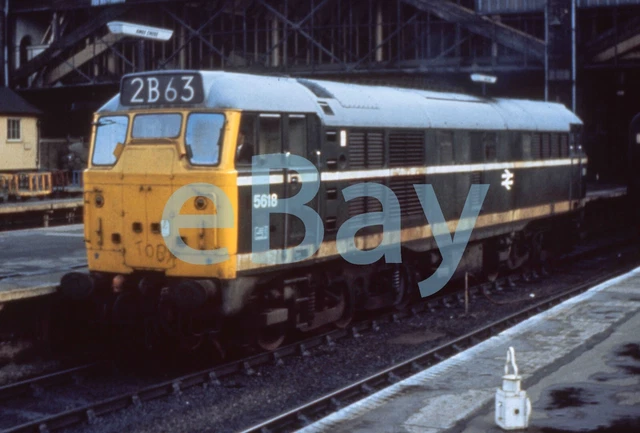 RAILWAY SLIDE OF Class 31 D5618 @ Kings Cross £4.99 - PicClick UK