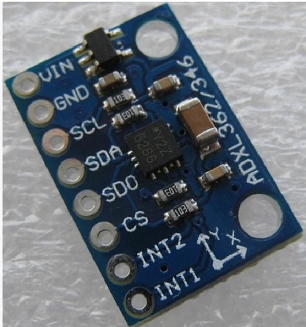 MODULE CAPTEUR GY-346 ADXL346 alternative module ADXL345 interface I2C SPI IIC EUR 3,95 ...