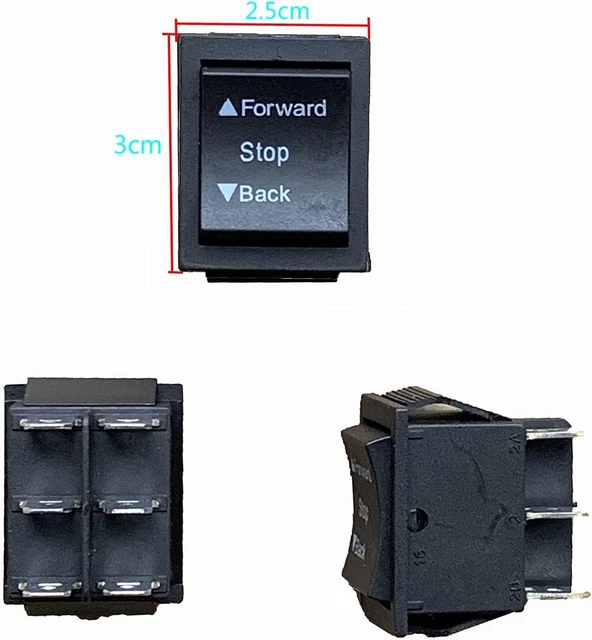 WEELYE FORWARD STOP Reverse Gear Switch for Children Electric Powered 4 ...